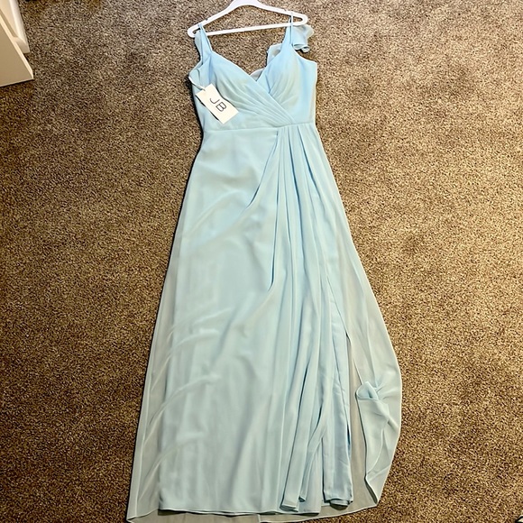 jasmine bridesmaids | Dresses | Powder Blue Bridesmaid Dress | Poshmark